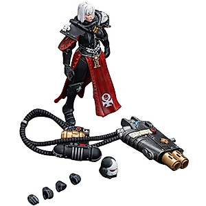 HiPlay JoyToy Warhammer 40K Collectible Figure: Adepta Sororitas Retributor with Multi-melta 1:18 Scale Action Figures JT8148 (Multi-melta JT8148)