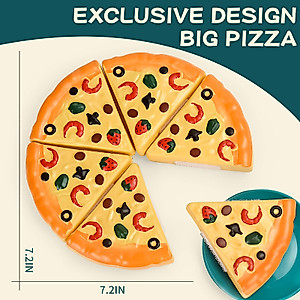 Kidsciety Pretend Play Food Sets for Kids Kitchen (97Pcs)