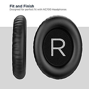 Encased Replacement Ear Pads for Bose 700 Noise Canceling Headphones Comfort PU Leather Ear Cushion Set (Black)