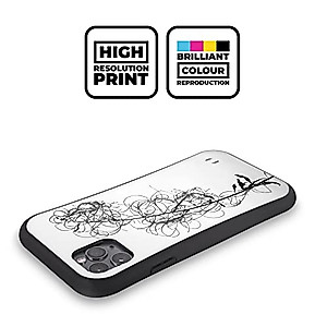 Head Case Designs Officially Licensed Dorit Fuhg Maybe in The Forest Hybrid Case Compatible with Apple iPhone 14 Pro Max