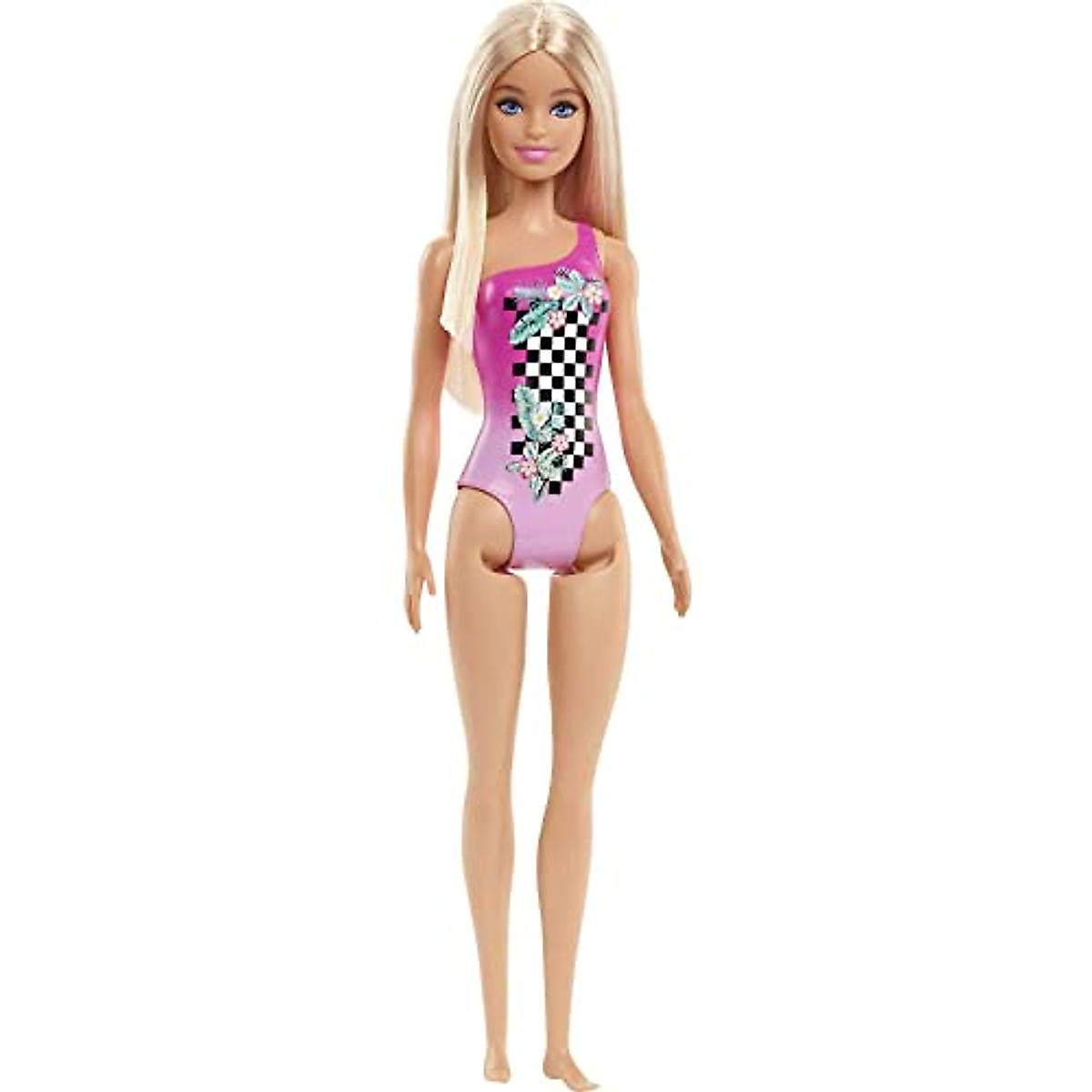 Barbie Beach Doll in Pink Swimsuit