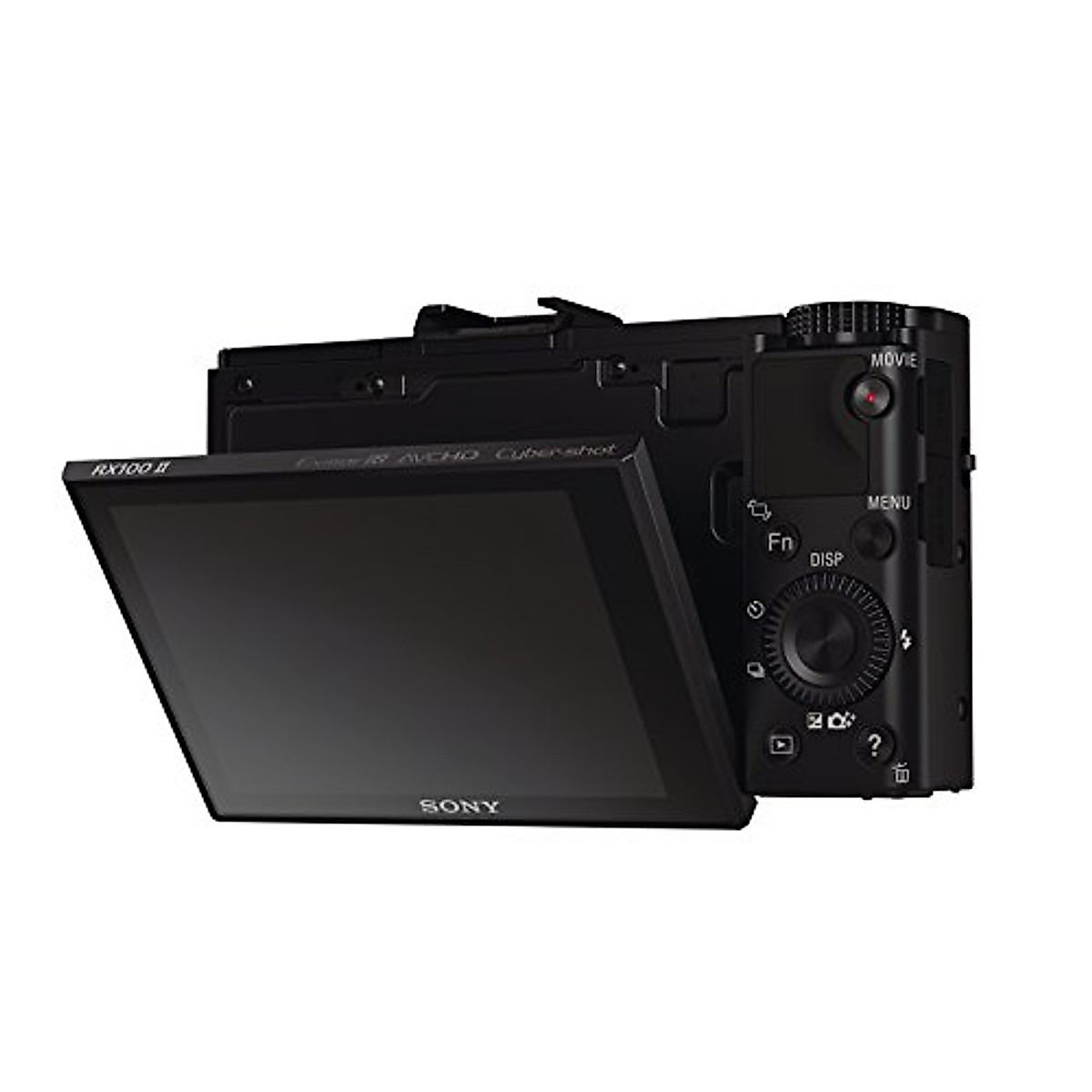 Sony RX100 II 20.2 MP Premium Compact Digital Camera w/ 1-inch Sensor, MI (Multi-Interface) Shoe and tilt LCD Screen (DSCRX100M2/B)