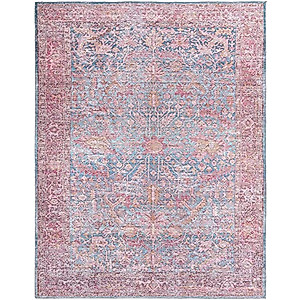 Unique Loom Mangata Collection Area Rug - Morgan (Rectangular 10' 6" x 13' 0", Antique Blue/ Gray)