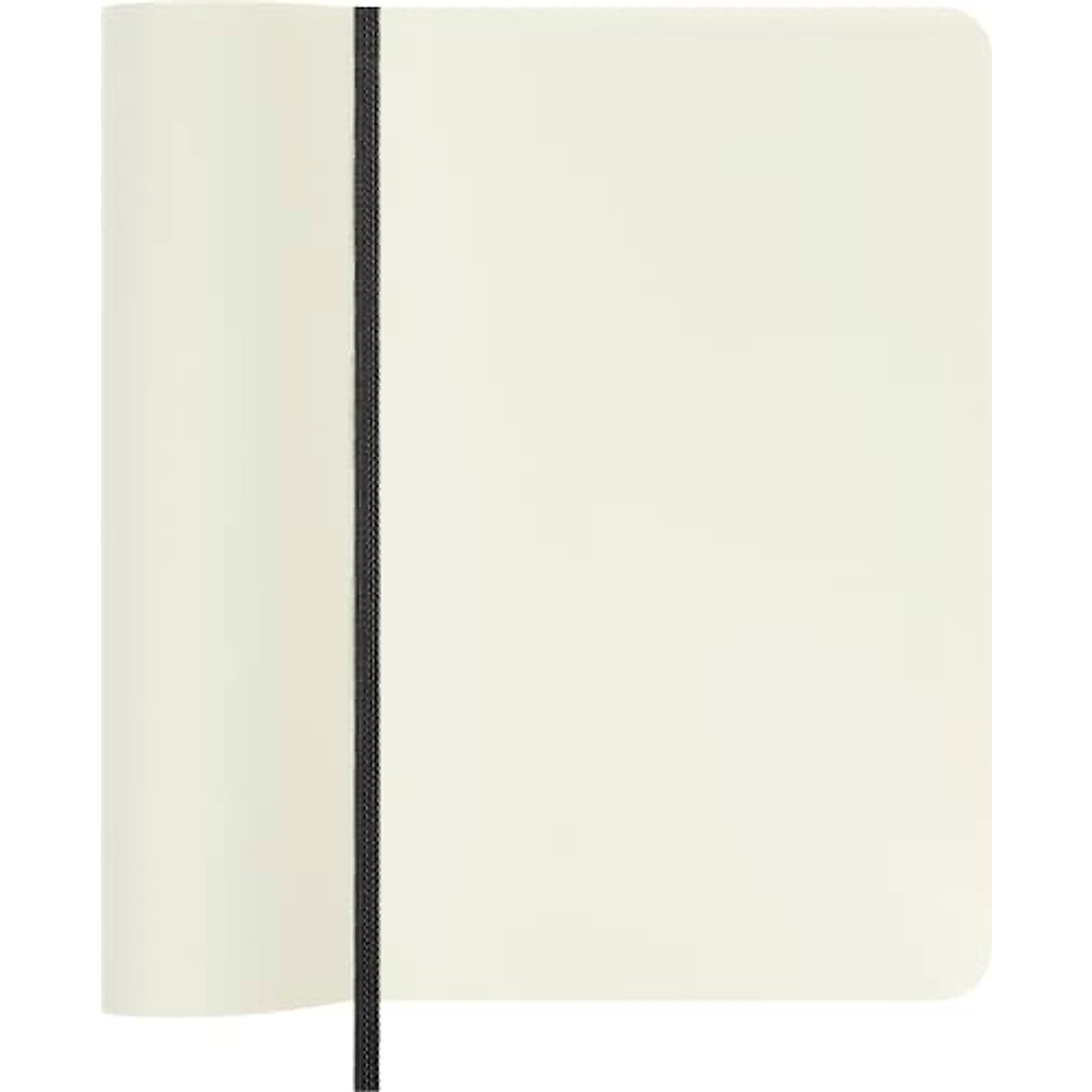 Moleskine Classic Notebook, Soft Cover, Pocket (3.5" x 5.5") Plain/Blank, Black, 192 Pages
