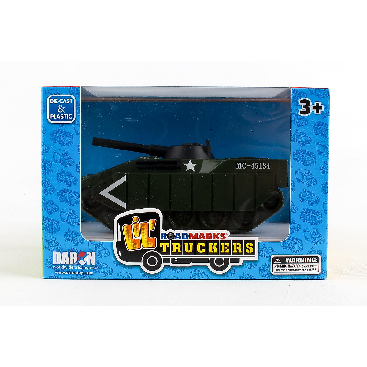 Daron Lil Truckers Army Tank, Green