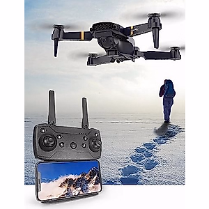 Raptor 8K Drone - Mini Drone with 4K HD Video Camera - Professional Drone for Beginners Kids and Adults - Foldable Quadcopter, Panoramic Mode 120º, Slow Motion Mode, 360º Rotation