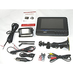 4Ucam Digital Wireless Camera + 7" Monitor for Bus, RV, Trailer, Motor Home, 5th Wheels and Trucks Backup or Rear View