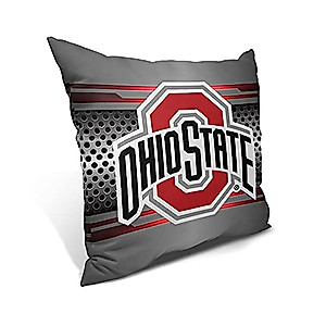 Ohio State Mesh Throw Pillow | Personalized | Custom