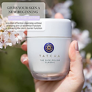 Tatcha The Rice Polish Classic: Daily Non-Abrasive Exfoliator for Combo to Dry Skin (60 grams / 2.1 oz)