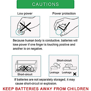 Beidongli CR2016 3V Lithium Battery (10-Pack)【5-Year Warranty】