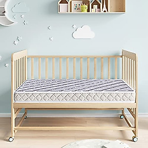 Crib and Toddler Mattress - 52" x 27.6" x 5" - Premium Foam - Firm - Dual Sided Standard Size Baby Mattresses for Crib and Toddler Bed - Baby Crib Mattress - Toddler Mattress for Toddler Bed
