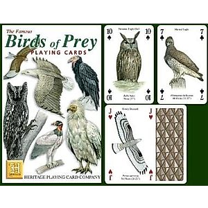 Heritage Playing Card Birds of Prey Playing Cards by