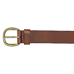 Eddie Bauer Women's Casual Belts, One Size Fits Most, Classic Leather-Tan, Medium