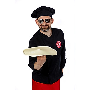 Training pizza disc for pizza acrobatics. Pizza di gomma - Spinning dough - Throw dough with silicone disc - size 13 inch. Rubber pizza.
