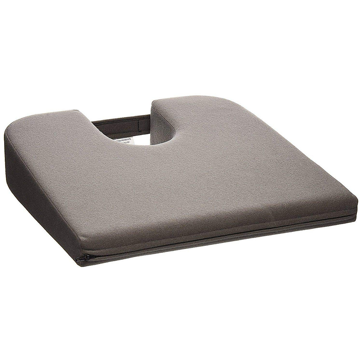 Tush Cush Car / Compu Computer Office Seat Cushion - Charcoal Gray