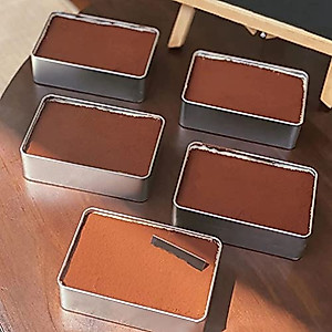 Zerodeko Cake Pans 2pcs Loaf Pan Stainless Steel Baking Bread Pan Toast Molds Empty Gift Boxes Cookie Case Metal Bakeware for Home Kitchen Meatloaf Cake Brownies Oven & Dishwasher Safe Cake Pan