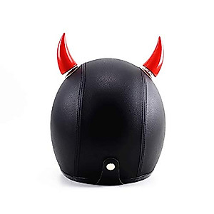 HHongJM Rubber Helmet Horn for Motorcycle Bicycle Ski Car Decoration Suction Cup Design 2PCS (Pink)+1PCS Bell