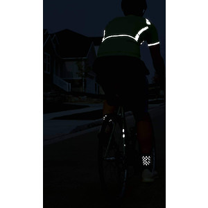 ReflecToes High Visibility Cycling Jersey - Reflective Hi-Viz Cycling Shirt Men and Women Yellow