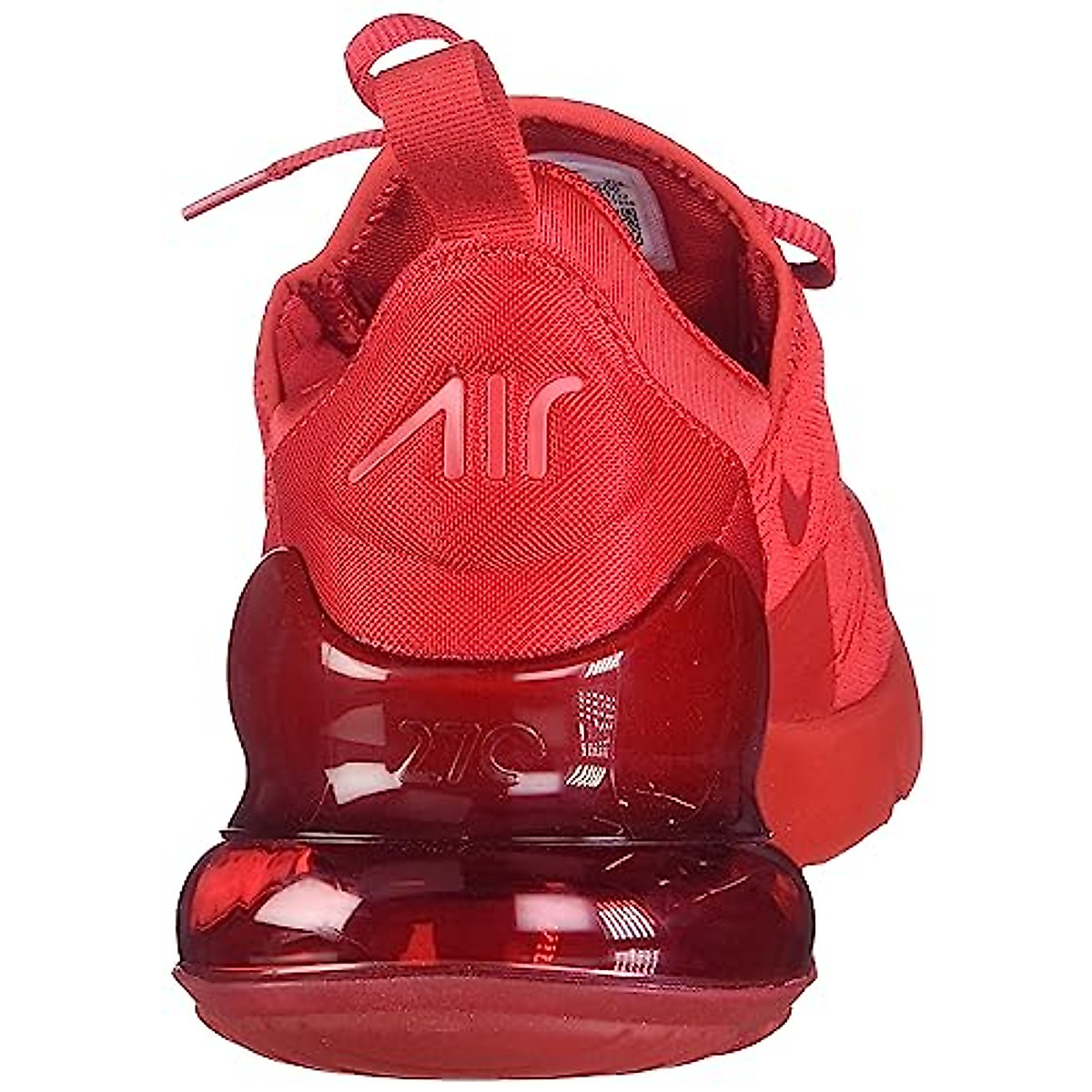 Nike Air Max 270 Mens Running Shoes Cv7544-600, University Red/University Red-black, 10