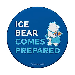 We Bare Bears Ice Bear Comes Prepared PopSockets Standard PopGrip