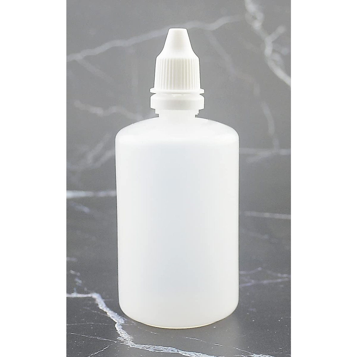 10pcs 50ml Plastic Dropper Bottles, CCHW Empty Plastic Squeezable Eye Dropper bottle LDPE with Childproof Cap (10)