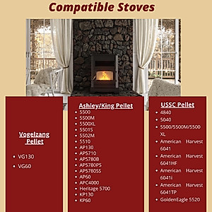 US Stove Co 250W Igniter, Pellet Stove Part King & Ashley Igniter and USSC #80619/80481 FREE PRIORITY SHIPPING!
