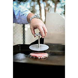 Legend Burger Press, Hamburger Patty Maker, Easy to Clean, 304 Stainless Steel, Commercial Grade, Burger Press Patty Maker, Hamburger Maker Mold, 4.33 inch