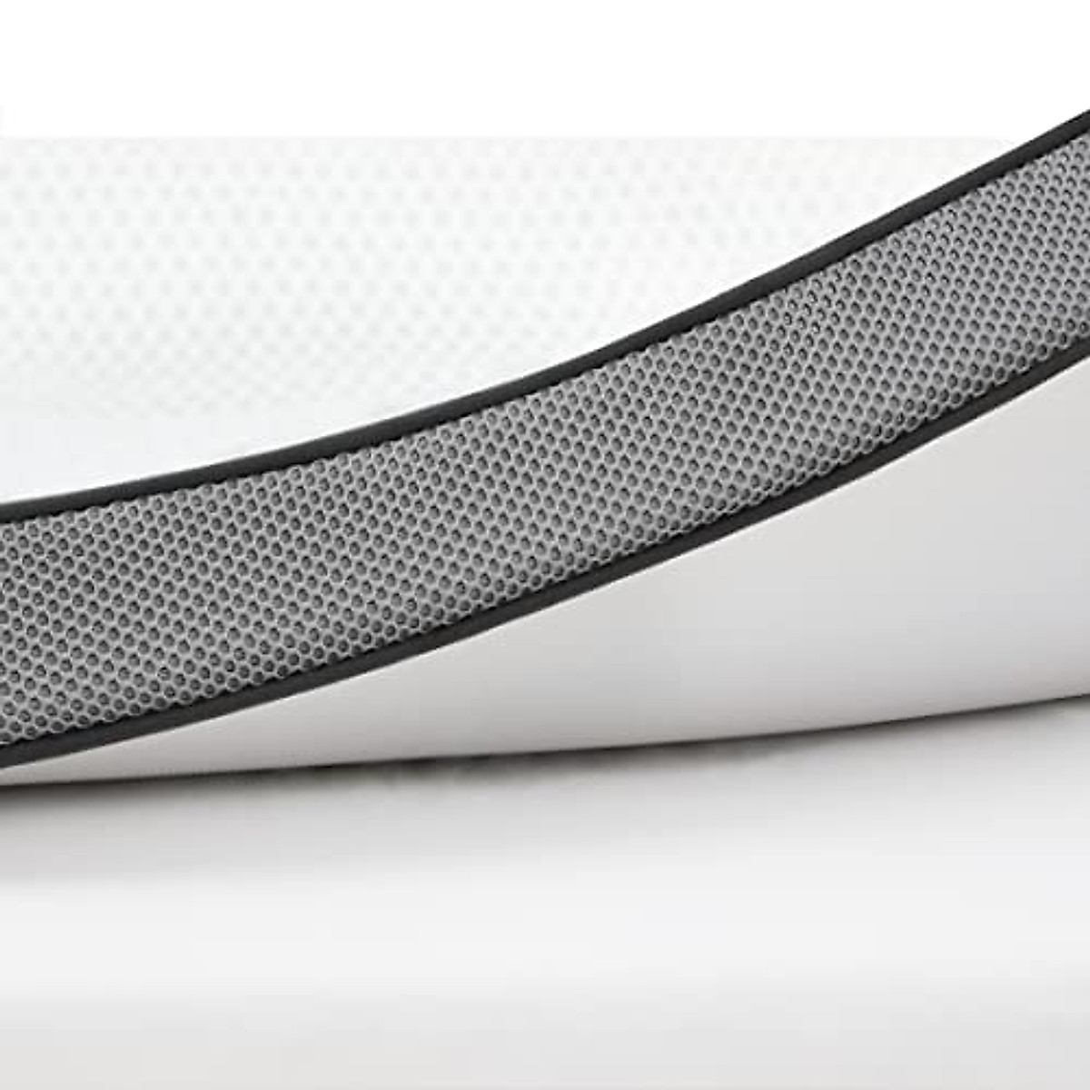 OWLLIGHT Mattress Topper Queen, 3 Inch Egg Crate Queen Memory Foam Mattress Topper, CertiPUR-US Certified Dual Layer Gel Infused, Removable & Washable Soft Cover, Relieve Pressure Points