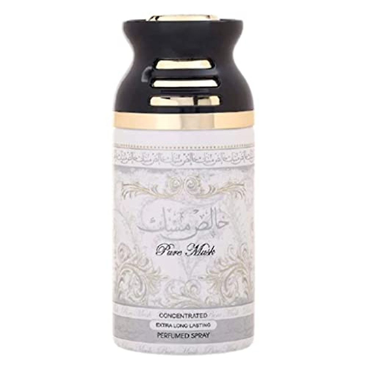 Pure Musk Deodorant - 250ML (8.4 oz ) I Pure Musk, 3 Pack | Oriental DEO with a Classic Combination of Oudh, Roses & Vanilla I Energizing Oud Fragrance I Classy Unisex Scent I Summer Deo Fresh, Citrus, Pepper I Vanilla, Jasmine, White Musk, Ambergris & Sa