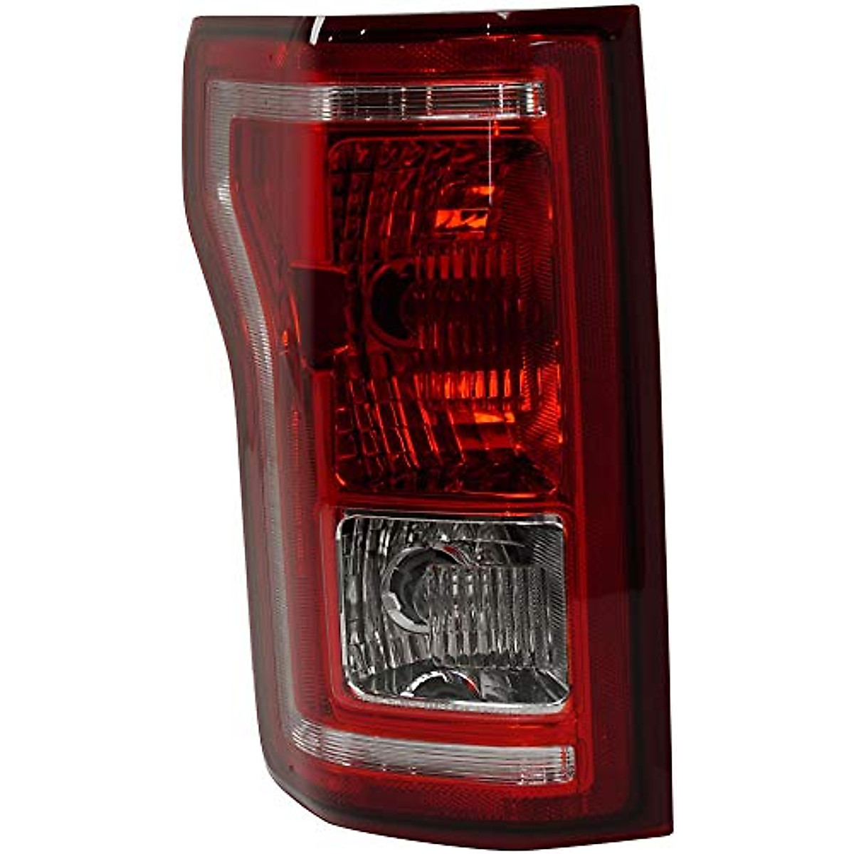 Evan Fischer Driver Side Tail Light Assembly Compatible with 2015 2016 2017 Ford F-150 With Bulb CAPA