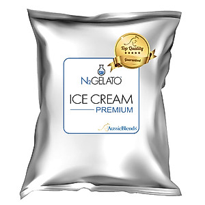 AussieBlends Premium Dairy Ice Cream Mix Powder for Soft Serve, Gelato, Rolled Ice Cream, Liquid Nitrogen, and Frozen Desserts | 1-Pack, 3.3 lb, Imported