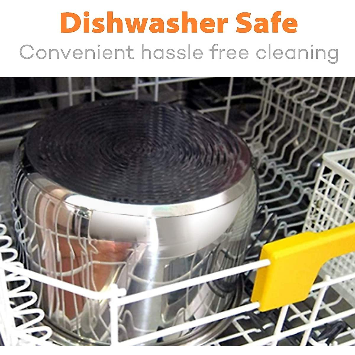 Goldlion Accessories for Ninja Foodi 8 Qt, Stainless Steel Inner Pot, Inner Pot Cover