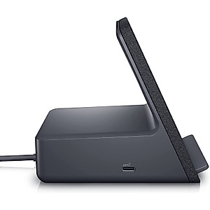 Dell HD22Q Dual Monitor Docking Station with Wireless Charging Stand, USB-C, HDMI and DisplayPort - HD22Q