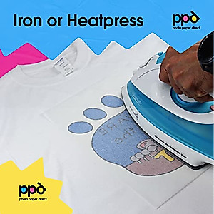 PPD Silicone Papers for T Shirt Transfer Iron or Heat Press A4 PPD-102 10 Sheets