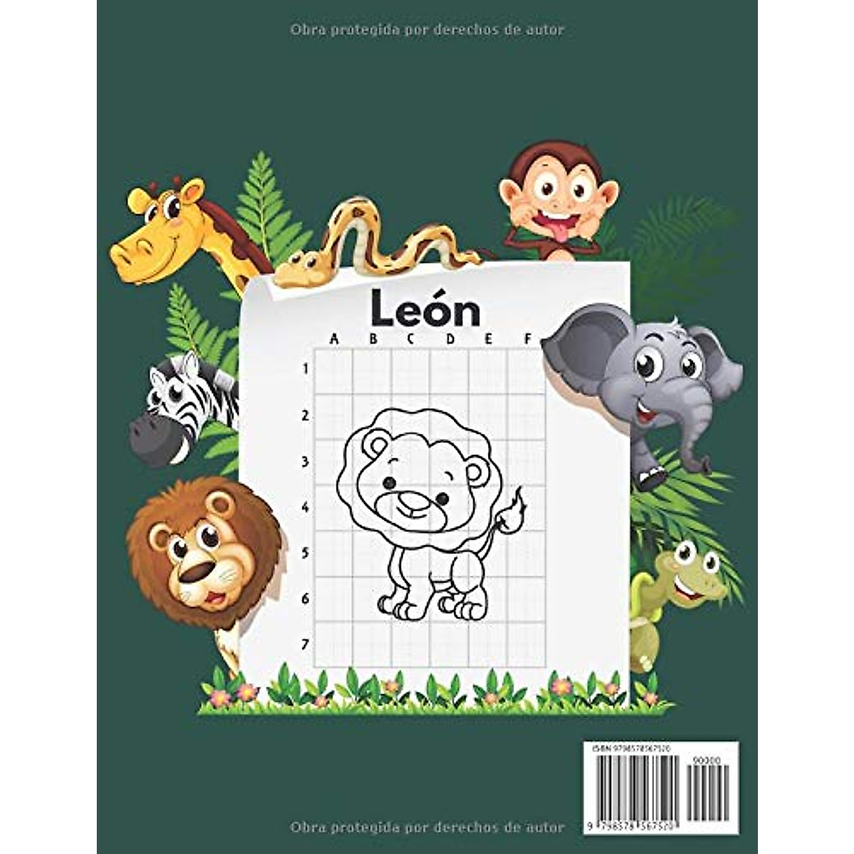 El mundo de los animales libro para colorear: Libro para colorear para niños a partir de 4 años /Dibujos bonitos para ser coloreados por sus niños o ... de 100 páginas de 8,5/11 (Spanish Edition)