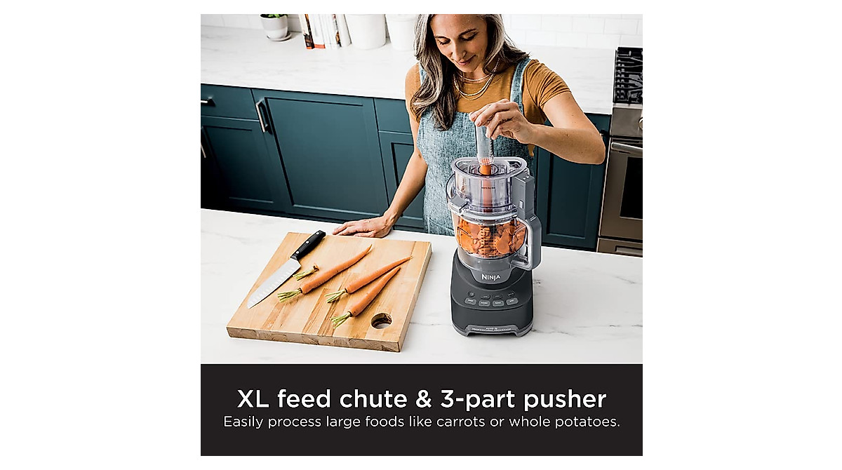Ninja NF705BRN Food Processor - Powerful 1200W, 12-Cup Capacity