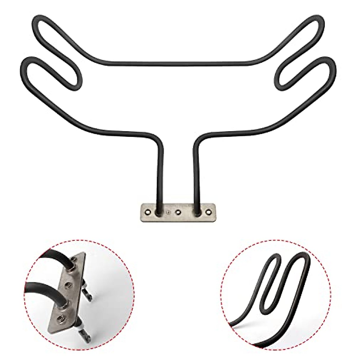 Grill Heating Element Replacement Part for Pit Boss Digital Control Electric Vertical Smoker 2-Series & 3-Series，120v，1650w