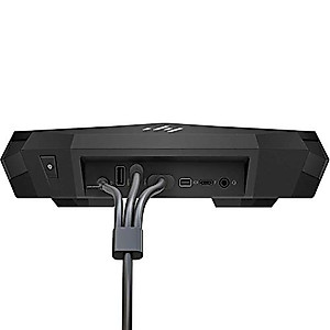 Skywin 3-in-1 VR Backpack Cable - Compatible with HP Z VR Backpack and HTC Vive - 3 in 1 HDMI+USB+DC 1 Meter Cable for Linkbox and Headset Connection (3.2 Foot) (Black)