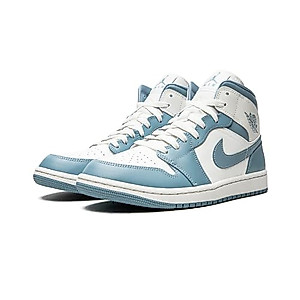 Jordan Womens WMNS Air 1 MID BQ6472 141 UNC - Size 5W