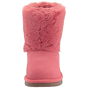 Koolaburra by UGG Unisex-Child Aubrei Short Boot, Tea Rose, 5 Big Kid