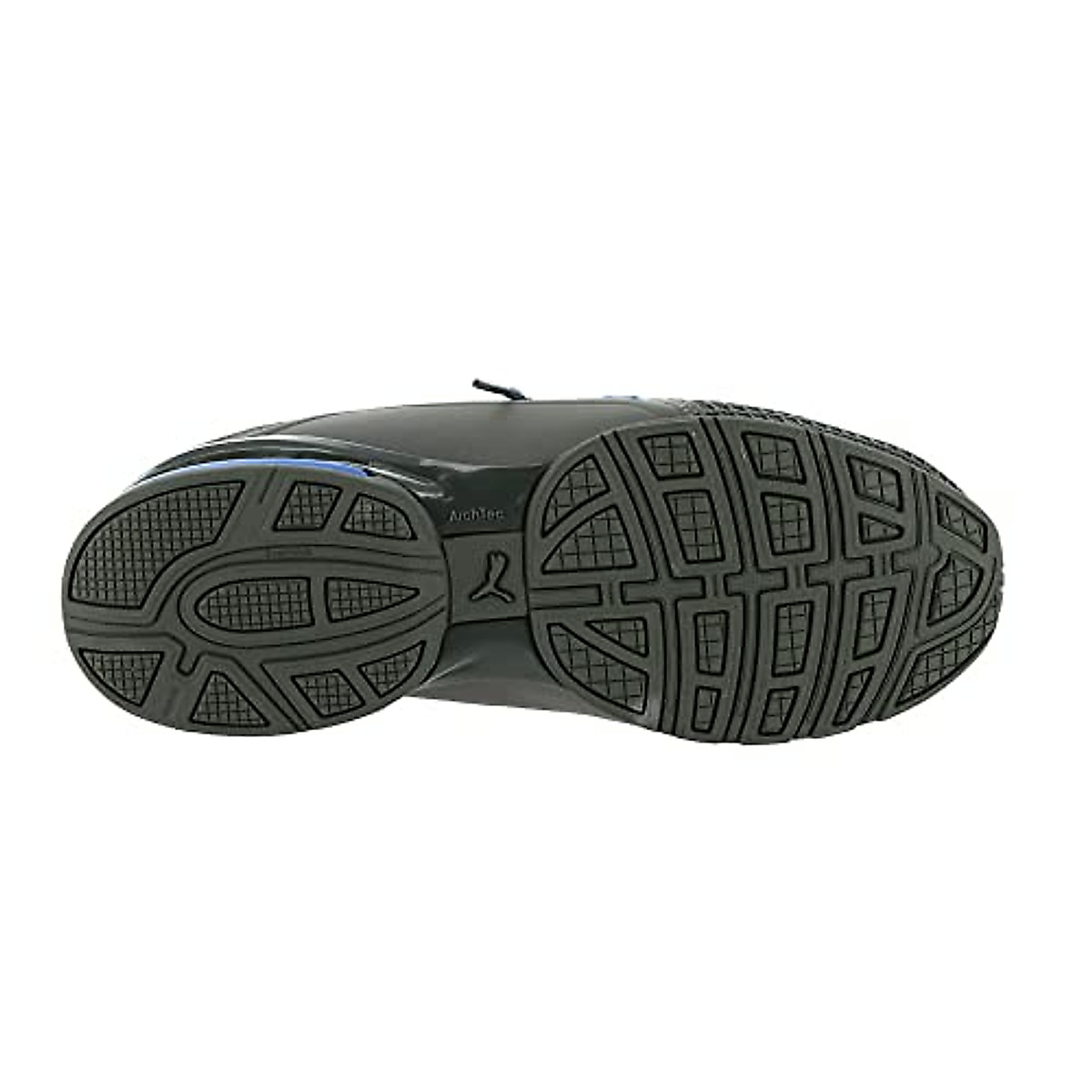 PUMA Mens Axelion Cross Trainer, SPARK WIDE CASTLEROCK-Palace Blue, 10.5