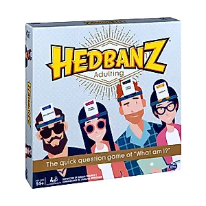 Spin Master Games Hedbanz Adulting, Hilarious Party Game of Guessing and Charades for Millennials
