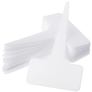 Mr. Pen- Plastic Plant Labels,100 Pack, 4", T-Type Plant Tags, Garden Labels, Garden Tags, Plant Labels for Outdoor Garden Waterproof, Plant Name Tags, Seed Labels, Plant Identification Stakes