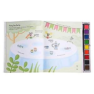 Fingerprint Fairies: (Kid's Activity Books, Art Books for Kids, Fairy Craft Books) (iSeek)