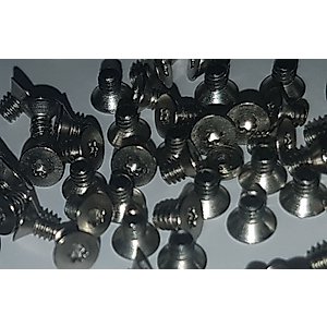 RapidSparesLtd 12x Silver Countersunk Philips Screws M2x3mm Laptop Will fit XPS 13 9350 Base