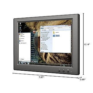 LILLIPUT 8" 4:3 Um-80/c Mini USB Monitor(Non-Touch Screen) by Viviteq Inc