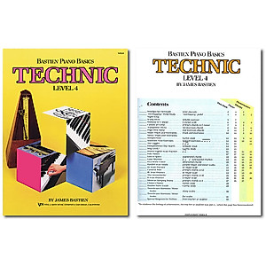 Bastien Piano Basics Level 4 Learning Set By Bastien - Lesson, Theory, Performance, Technique & Artistry Books & Juliet Music Piano Keys 88/61/54/49 Full Set Removable Sticker