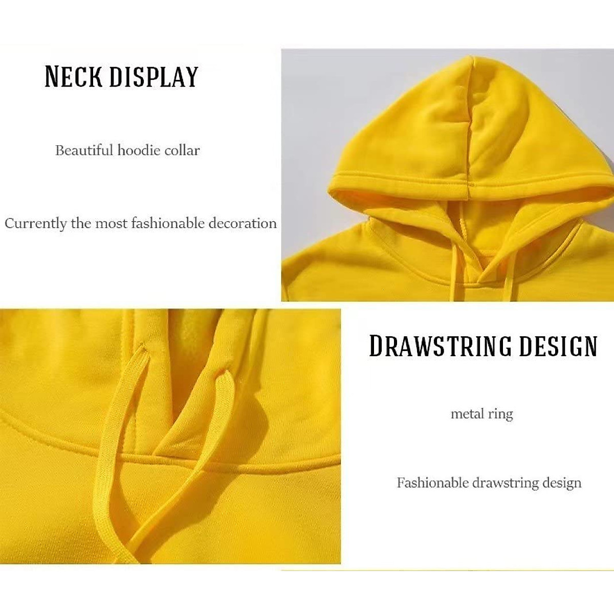 FEIRUIJI Backwoods Hoodie Printing Letter Backwoods Outfit Pullover Hooded Sweater for Men Women Black