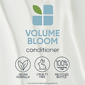 Biolage Volume Bloom Conditioner | Volumizing Conditioner | Weightless Moisture For Long-Lasting Voluminous Hair | For Fine Hair | Paraben & Silicone-Free | Vegan | Cruelty Free | 33.8 Fl. Oz