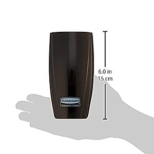 Rubbermaid Commercial Products 1793546 TCell Automated Odor-Controlling Aerosol Air Care System, Fanless, Black